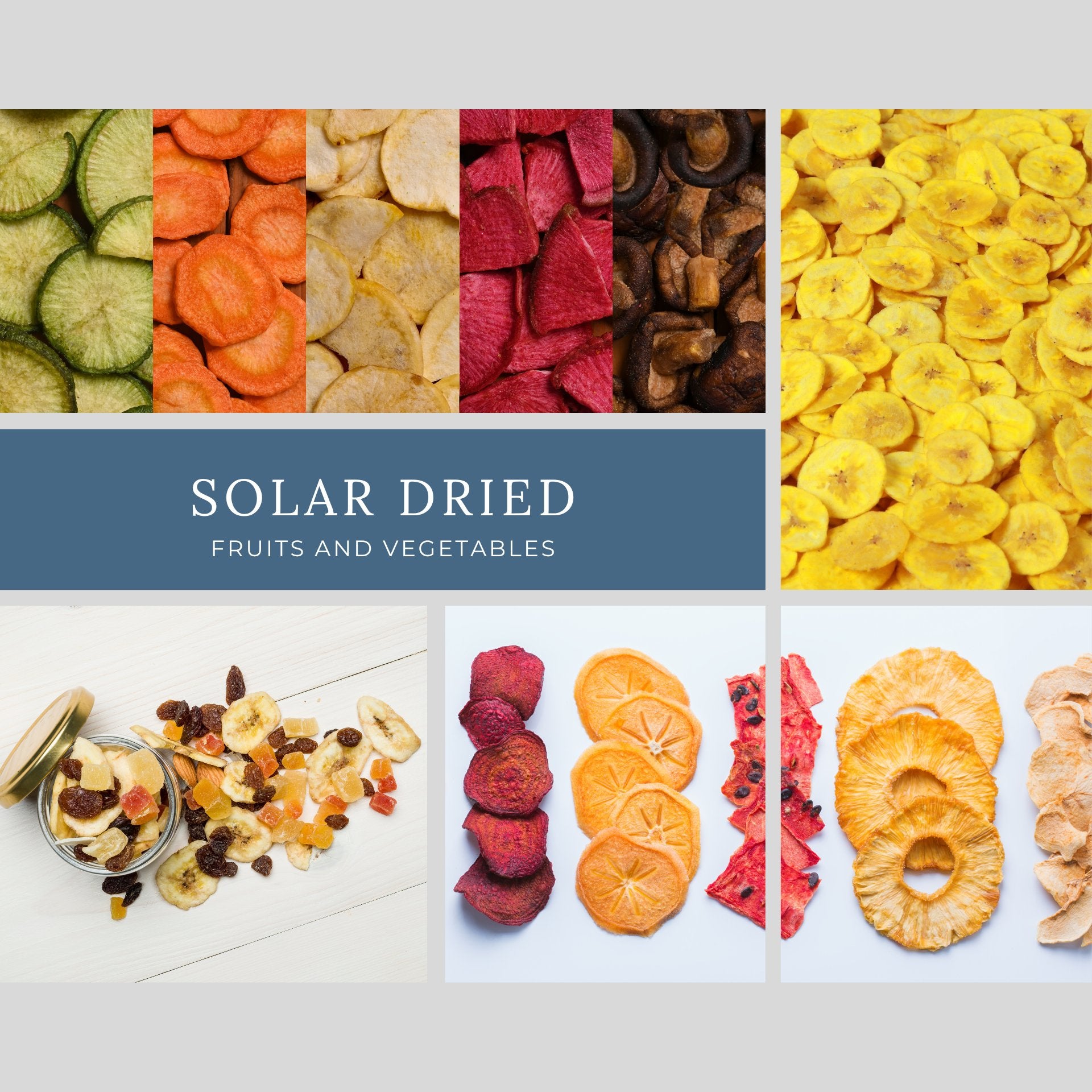 Solar Dried Fruits & Vegetables – Emosha's Organic Food